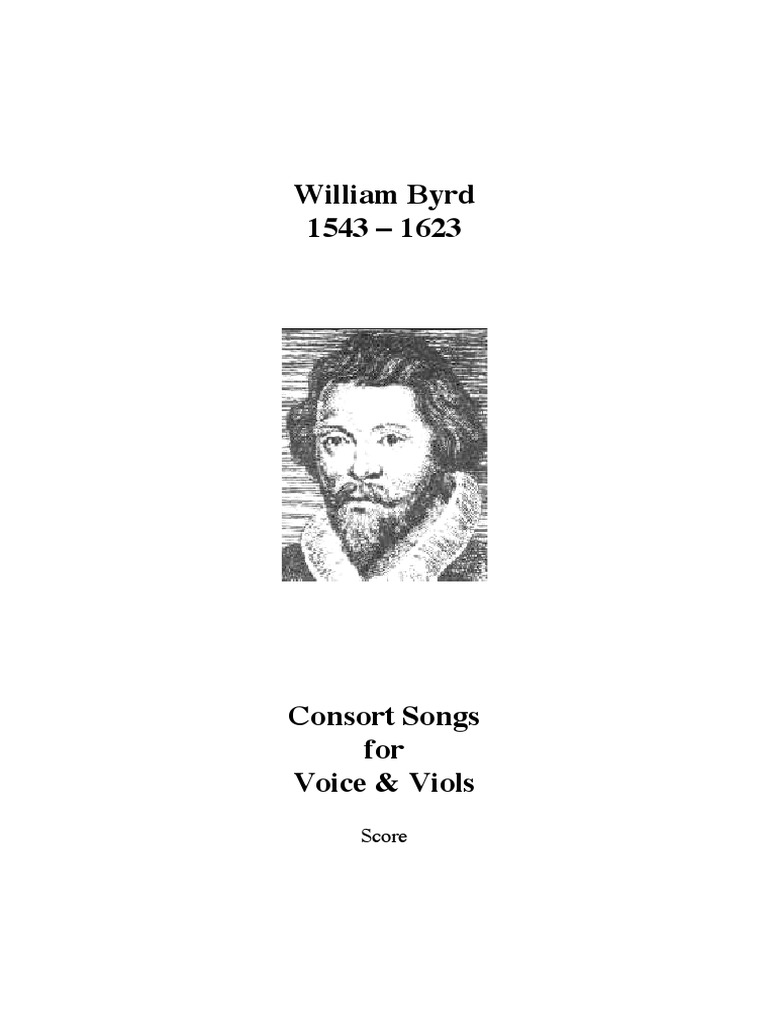Byrd W. Consort Songs ScoreParts | PDF