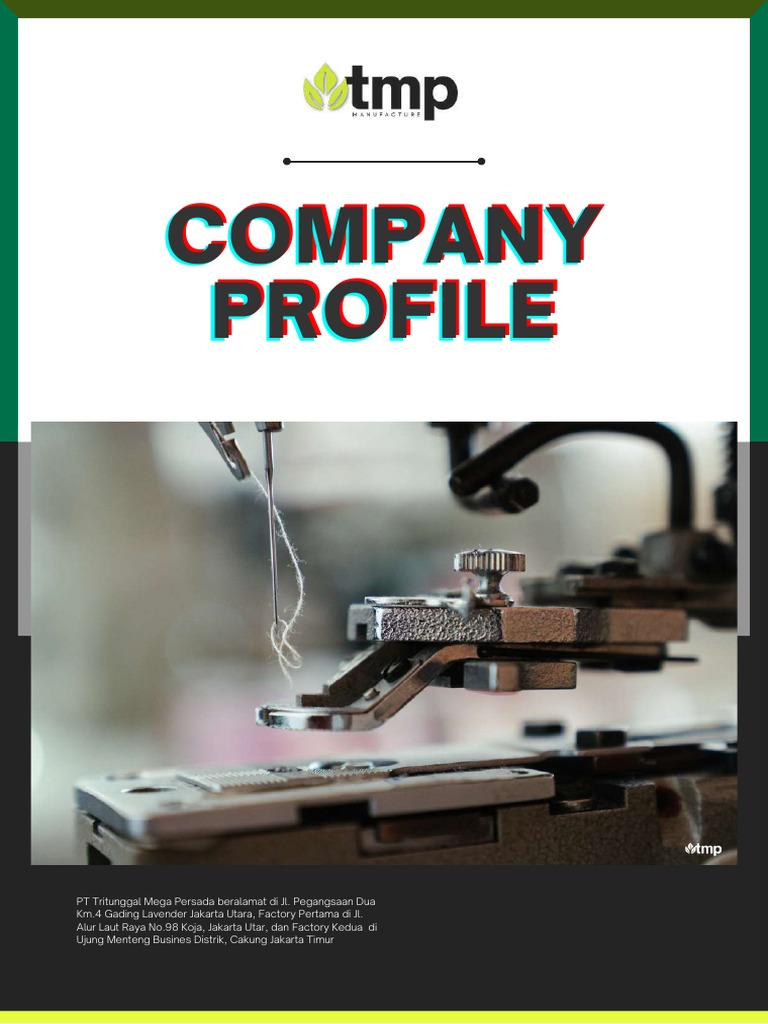 TMP Company Profile - Cmprs | PDF | Softlines (Retail) | Clothing