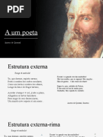 Análise Do Poema A Um Poeta de Antero de Quental | PDF | Poesia
