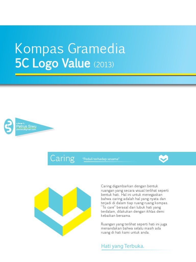 Logo 5C Kompas Gramedia 2013 | PDF | Karier & Perkembangan