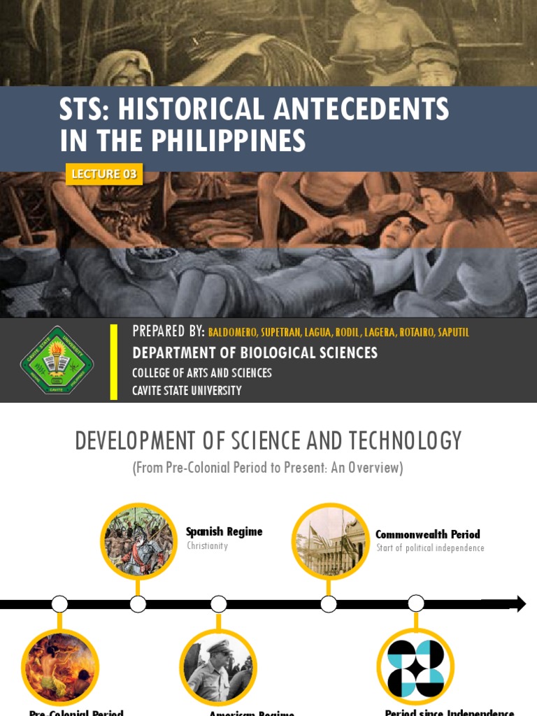PPT 3-Historical Antecedents of Science and Technology in the ...