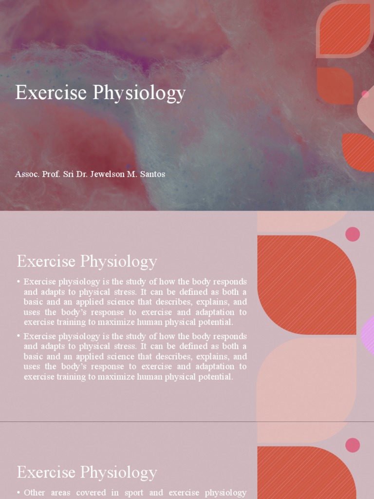 Exercise Physiology | PDF | Physical Fitness | Skeletal Muscle