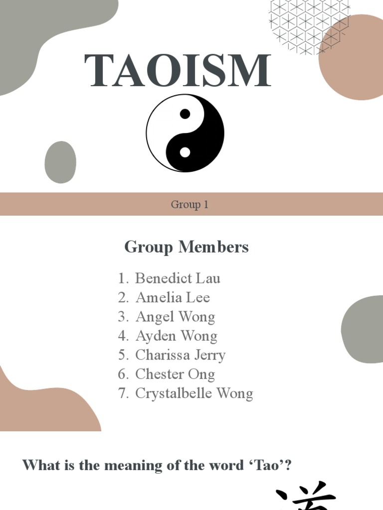 Understanding Taoism: Key Concepts and History | PDF