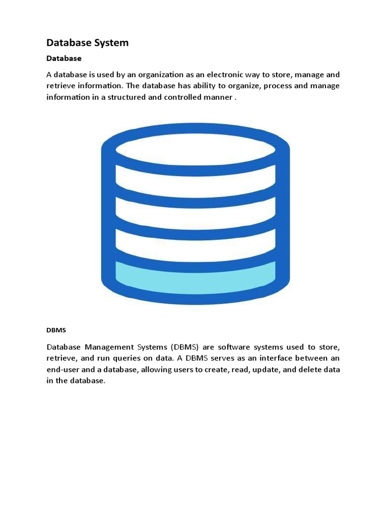Database System | Download Free PDF | Databases | Relational Database