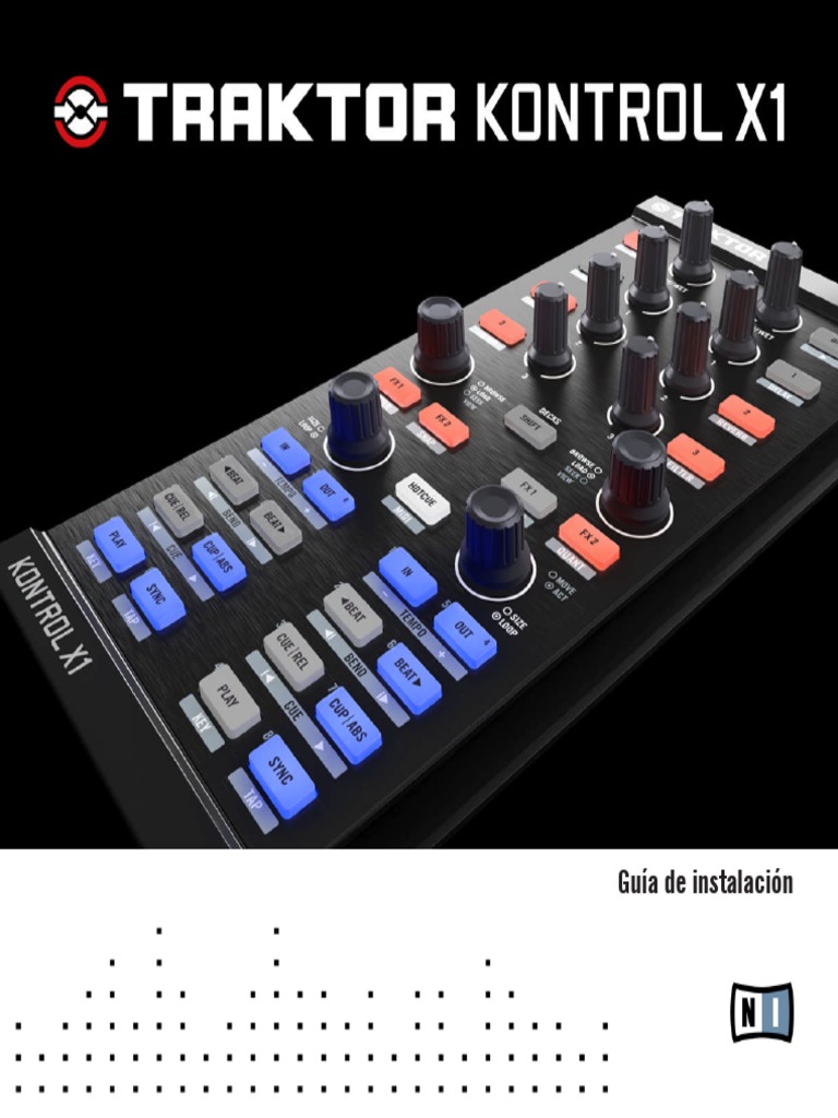 Traktor Kontrol x1 Setup Guide Spanish | PDF | USB | Mac OS