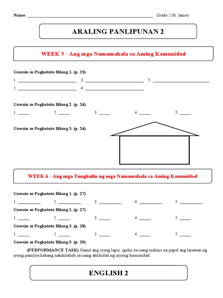 Q3 Answer Sheet W5 W6 | PDF