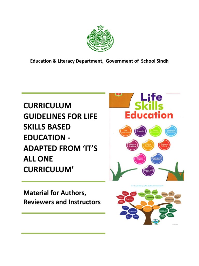 LSBE Curriculum Framework, SELD, GoS | PDF | Gender Studies | Gender