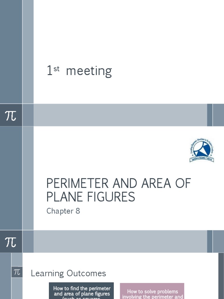 Perimeter and Area of Plane Figure | PDF | Area | Length