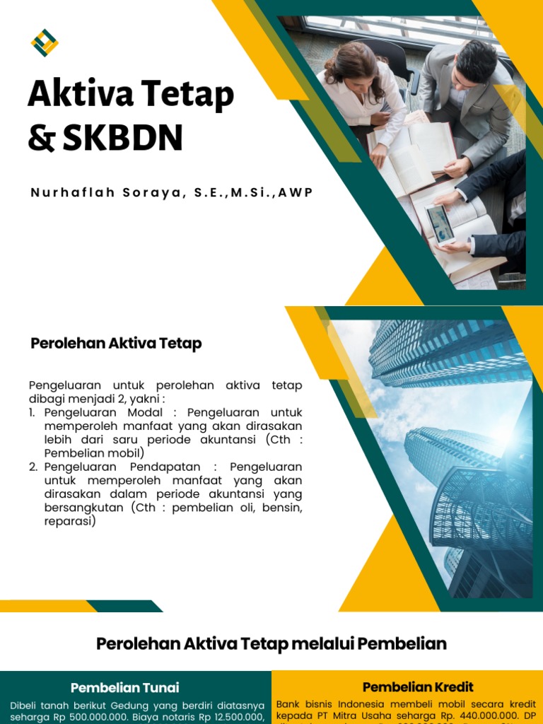 Pert 14 - Aktiva Tetap, SKBDN, Safe Deposit Box | PDF