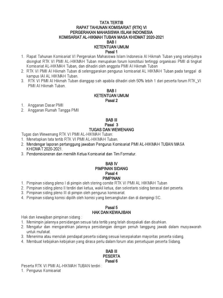 Draf RTK Iv Fix | PDF
