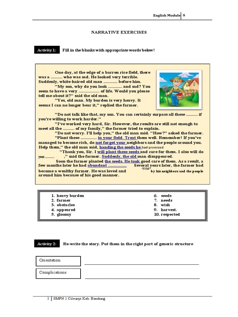 Narrative Exercise KE 5 Revisi | PDF