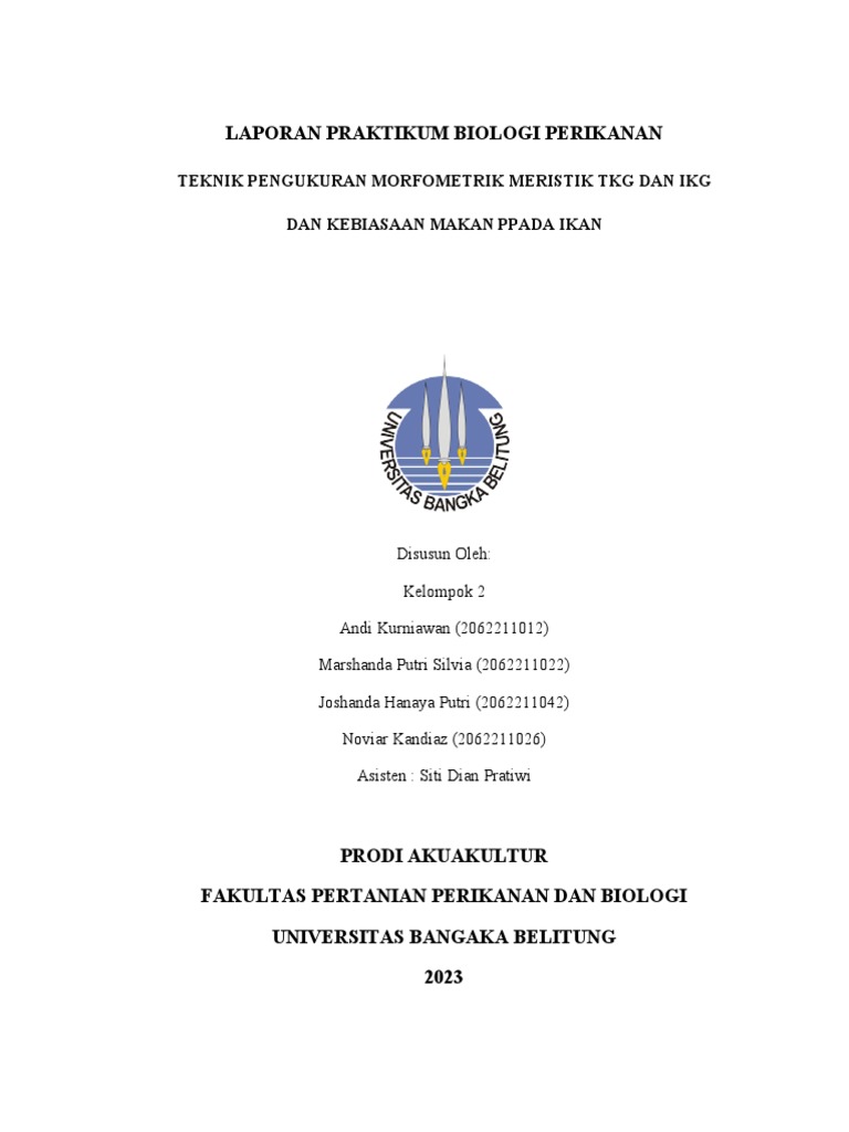 Morfometri dan Reproduksi Ikan Kakap Merah | PDF