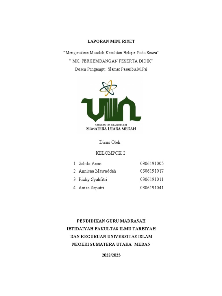 Mini Riset Kelompok 2 PPD | PDF