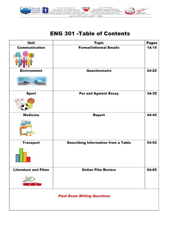Writing Booklet | PDF
