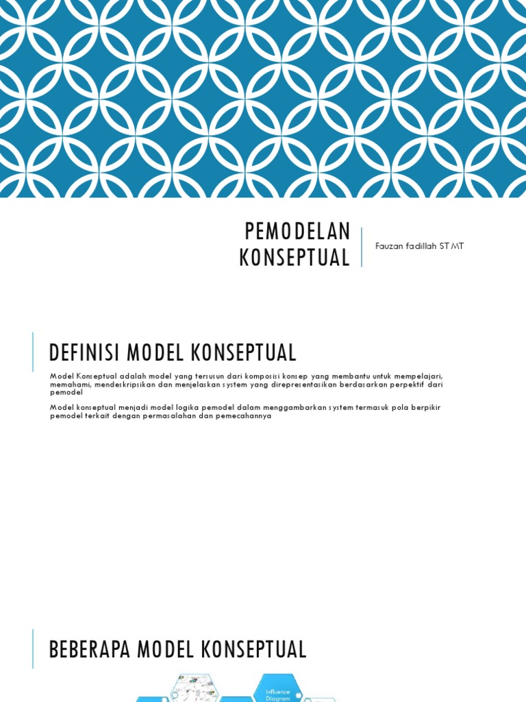 Panduan Pemodelan Konseptual Sistem | PDF