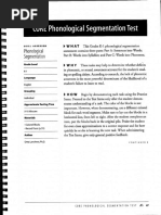 Core Vocabulary Screening | PDF