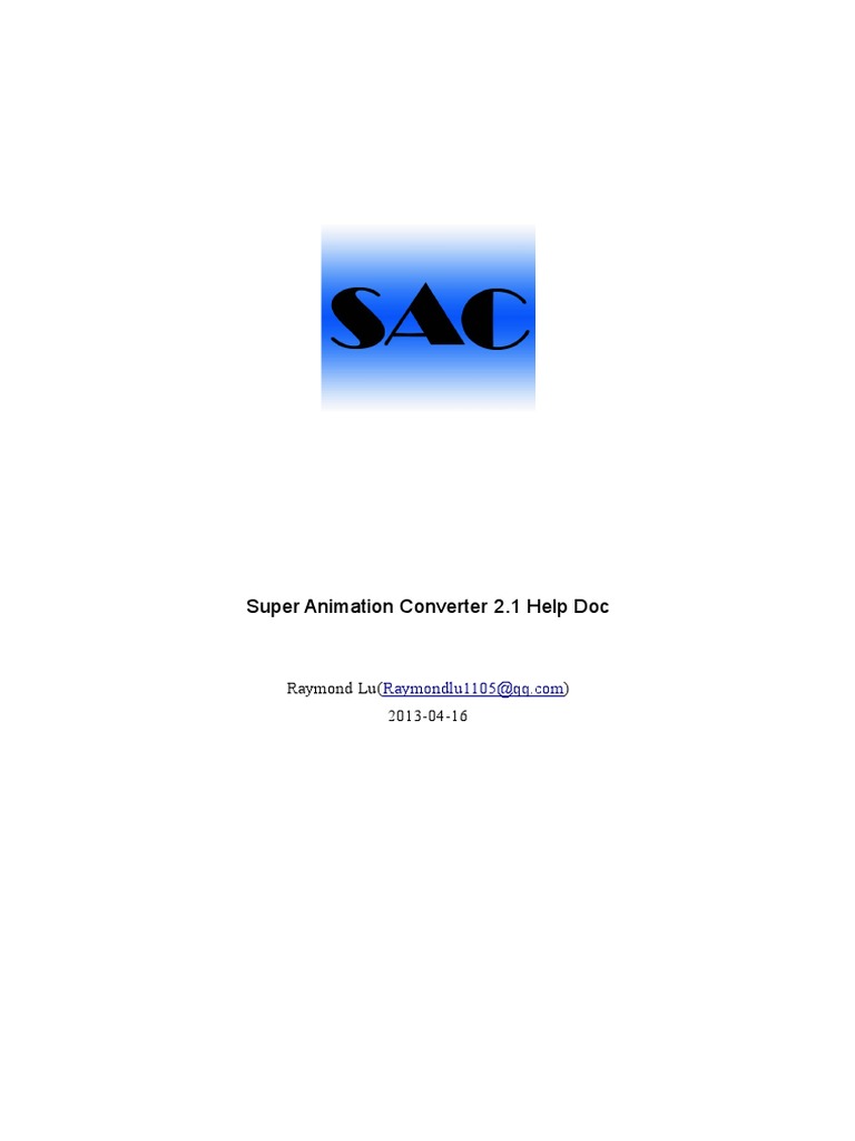 Super Animation Converter Guide | PDF | Adobe Flash | Computer File