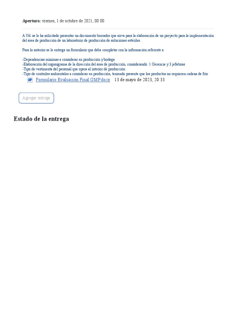 BPM - 2 - Evaluación Final | PDF