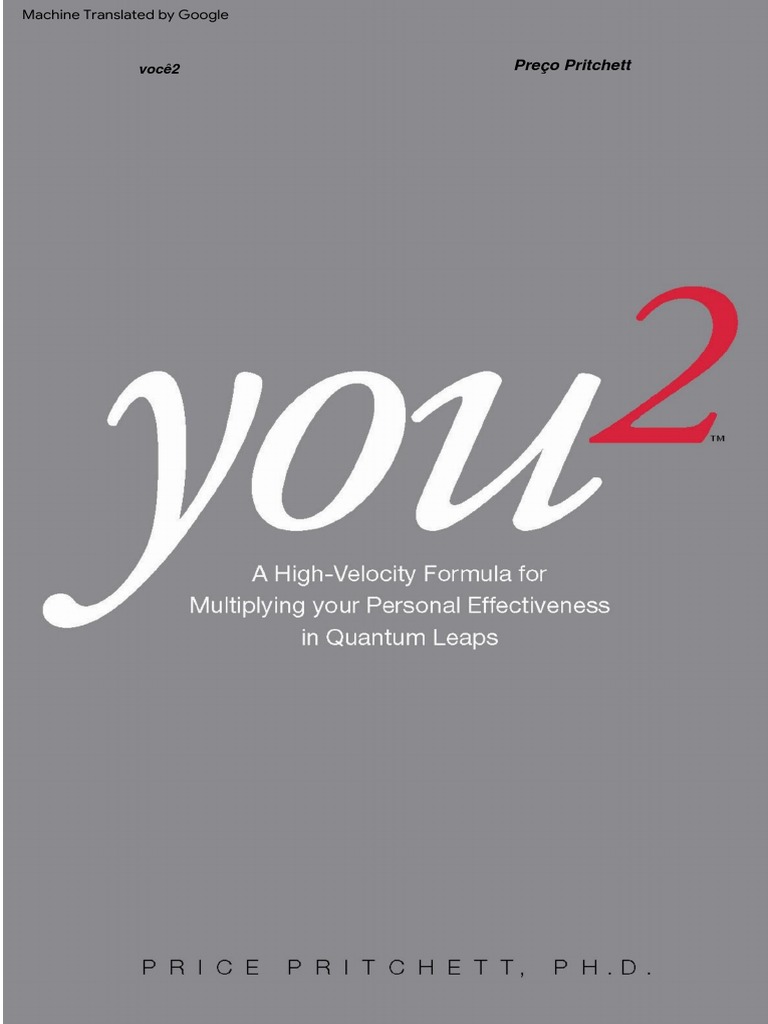 Você Ao Quadrado (Traduz.) - Price Pritchett (6) | PDF | Mecânica ...