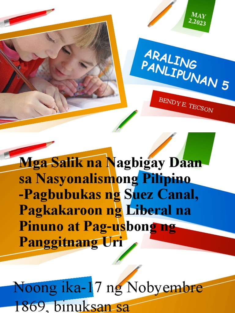 Araling Panlipunan 5 Q4W1 | PDF