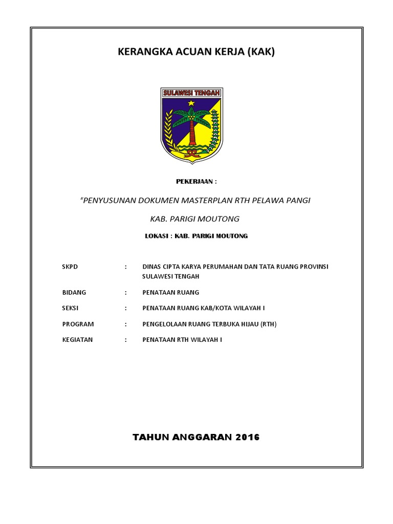 KAK Masterplan RTH | PDF