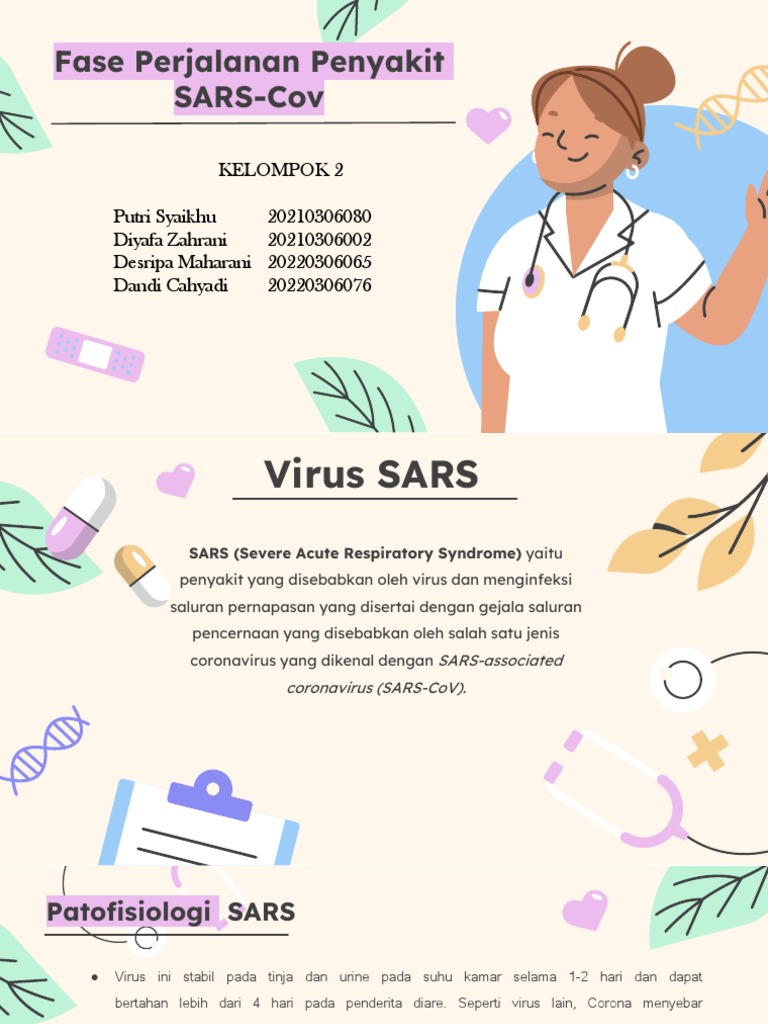 Riwayat Ilmiah Penyakit SARS COV | PDF