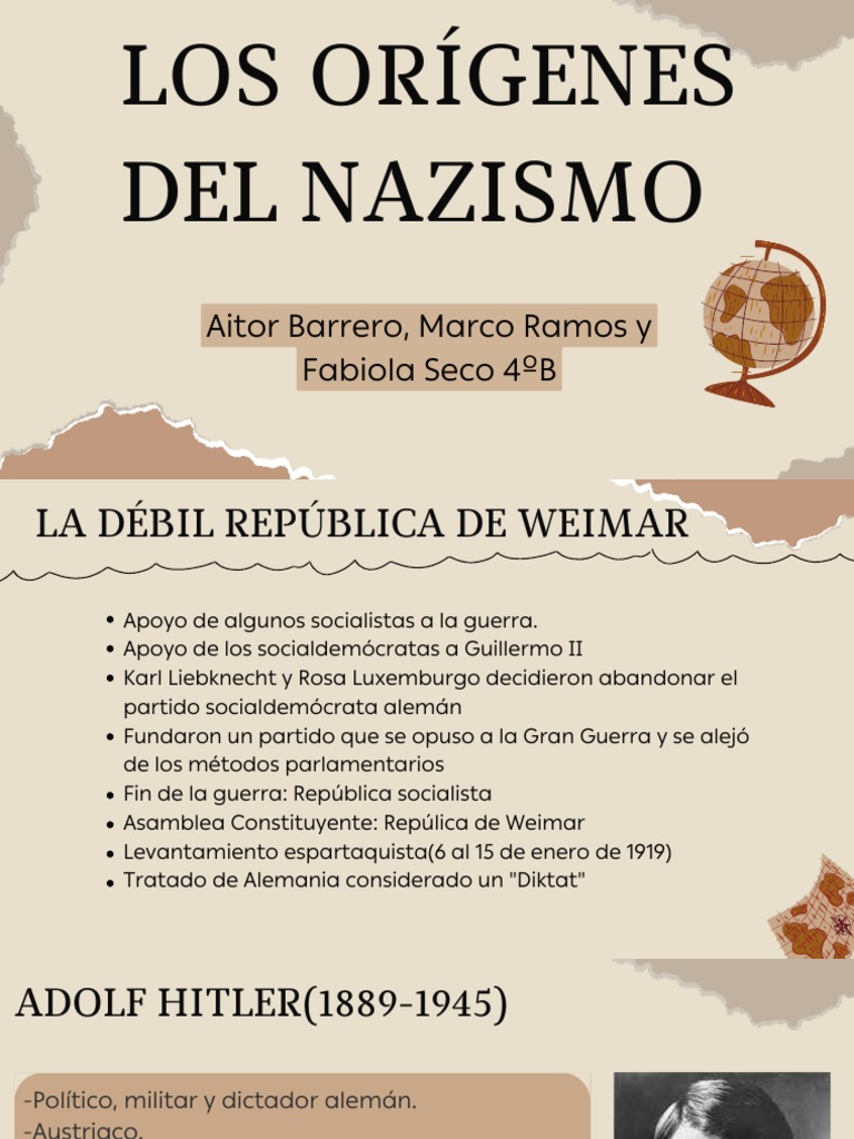Orígenes del Nazismo y Ascenso de Hitler | PDF | Alemania nazi | fiesta ...