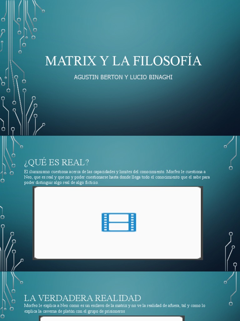 Matrix y La Filosofía | PDF