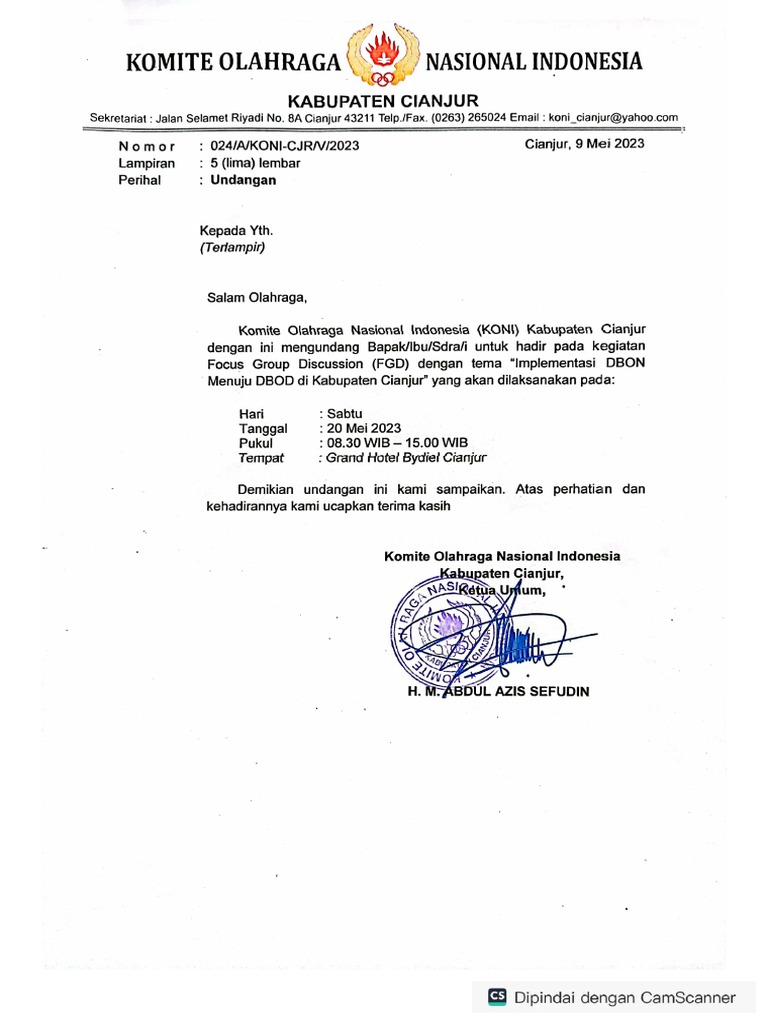 Undangan FGD | PDF