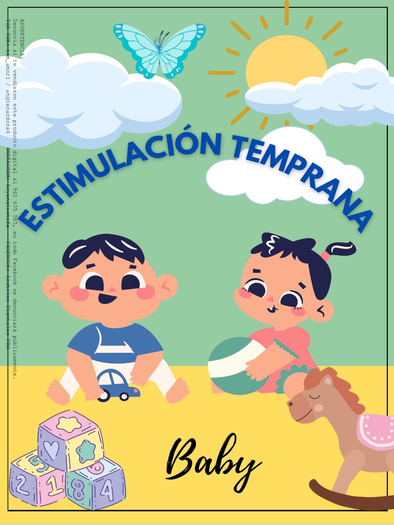 Cuaderno de Estimulación Temprana para Niños de 1 A 3 Años | PDF