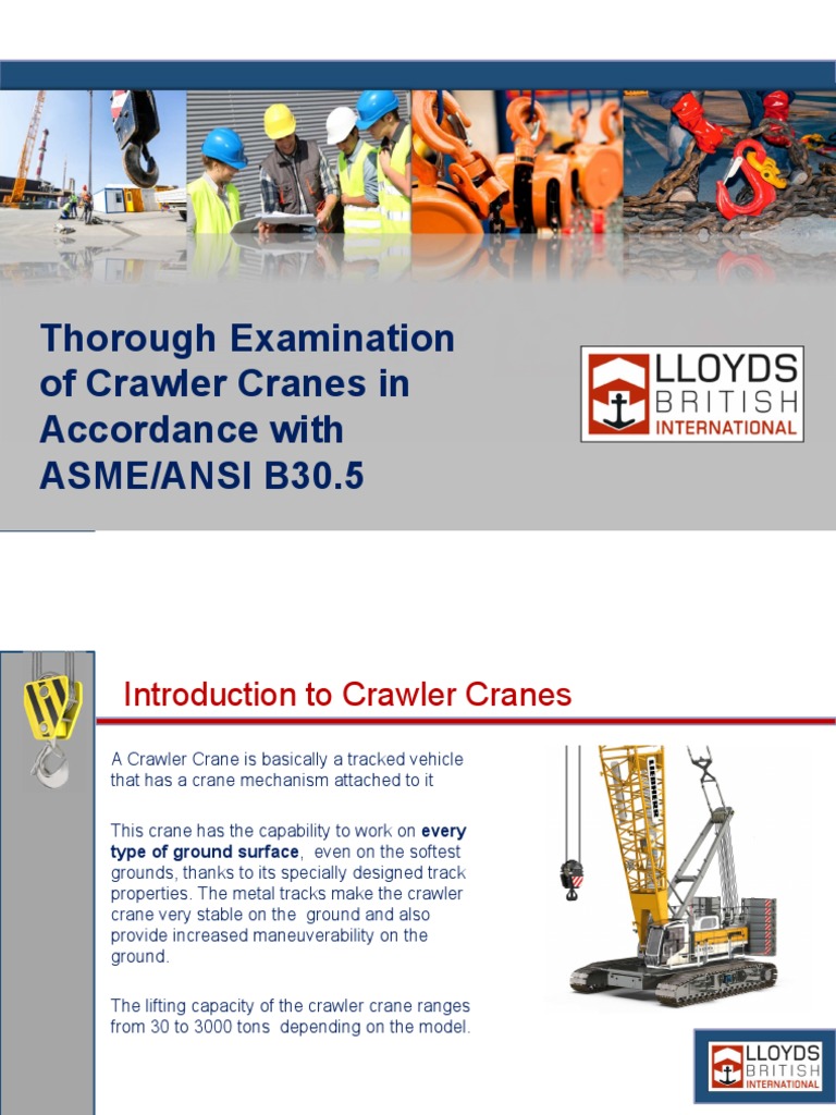 Crawler Crane PDF | PDF | Crane (Machine) | Pipe (Fluid Conveyance)
