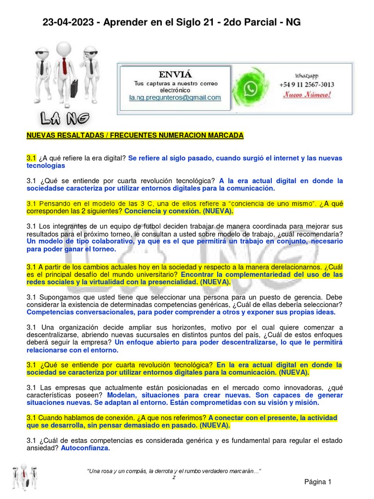 23 04 2023 Aprender En El Siglo 21 2do Parcial Ng Pdf