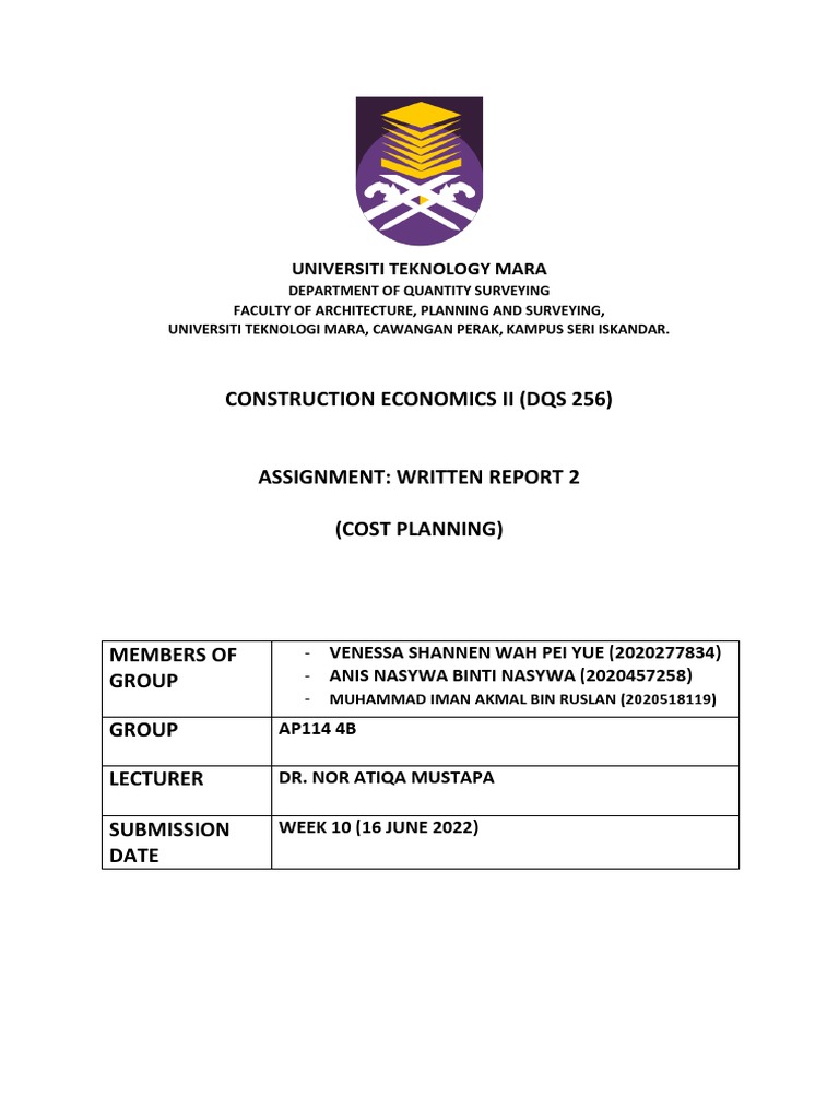 Written Report 2 - Eca | PDF