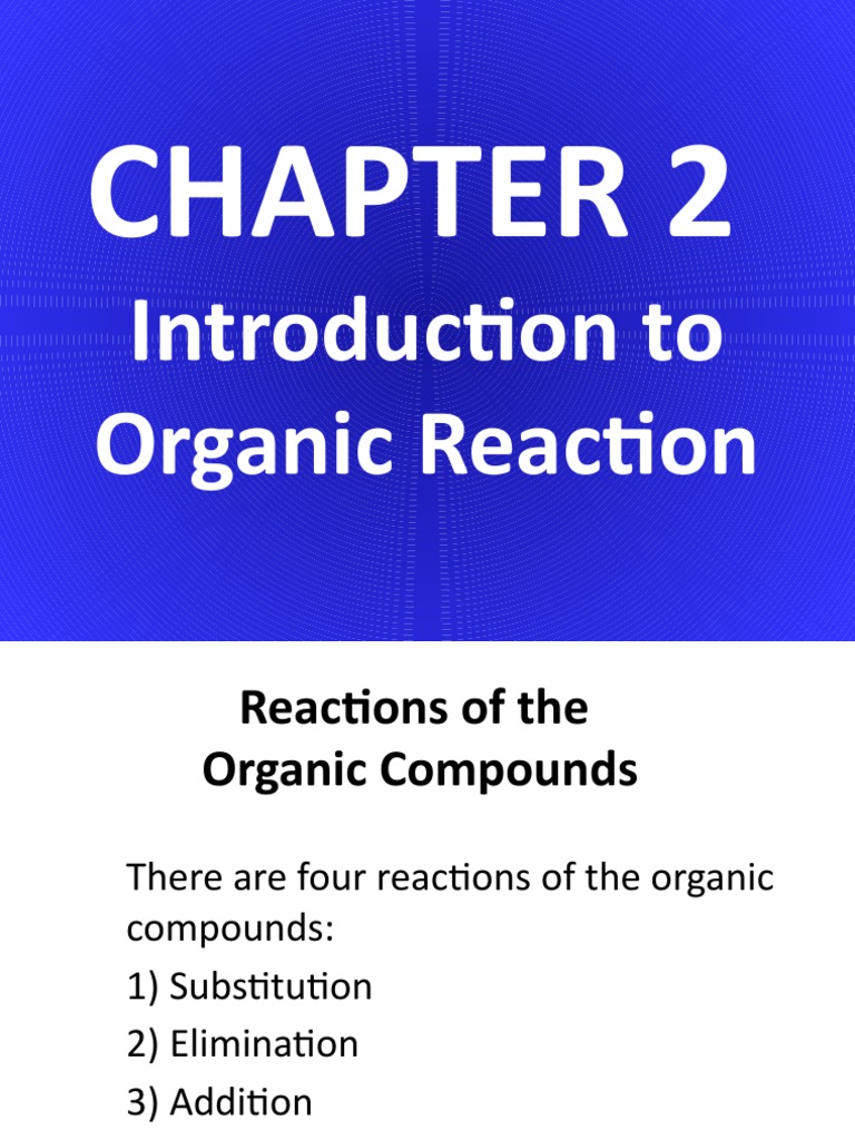 Intro To Organic Reactions Chm457 | PDF | Acid | Acid Dissociation Constant