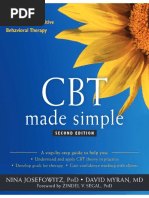 Cognitive Behavior Therapy Basics and Beyond 3rd Edition TEXTBOOK | PDF | Cognitive Behavioral ...