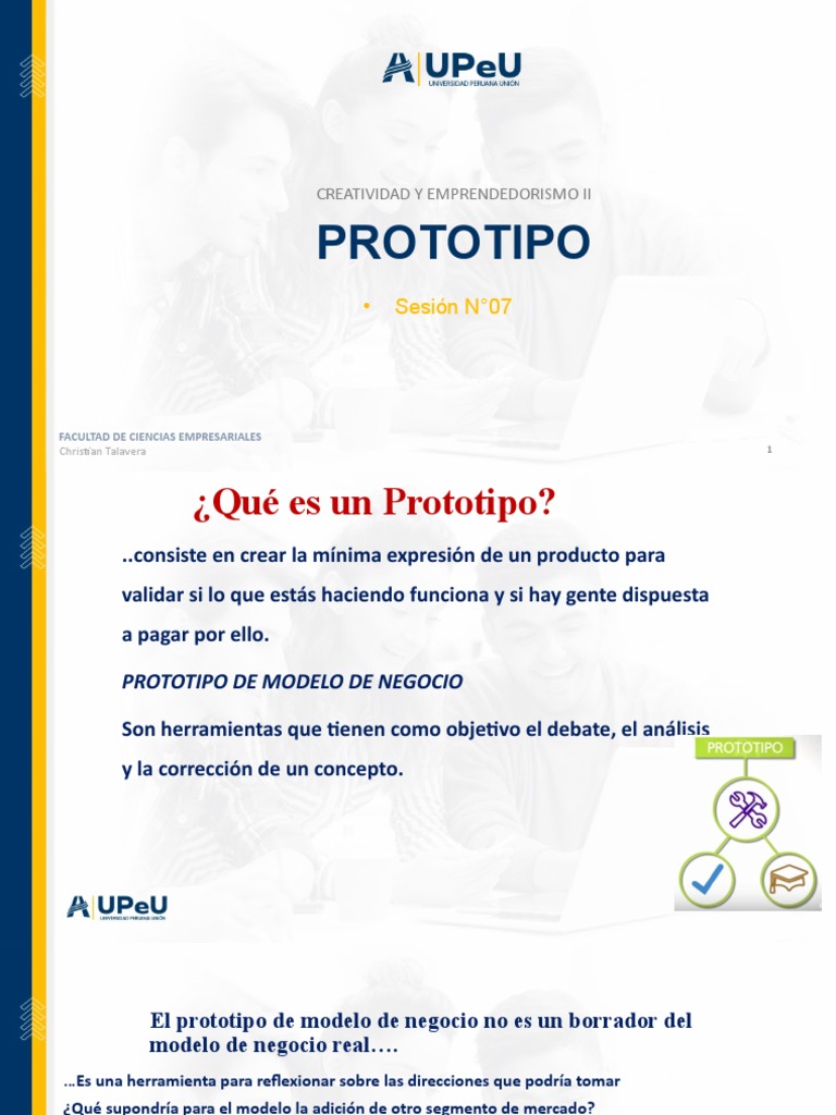 Sesion 07 - Prototipo Clase | PDF | El pensamiento de diseño | Diseño