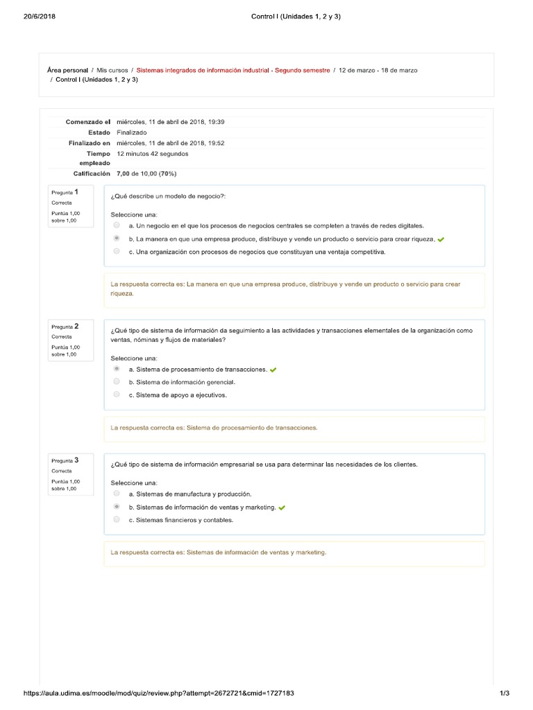Control I - 1 - Nota - 7 - 00 | PDF | Technology & Engineering