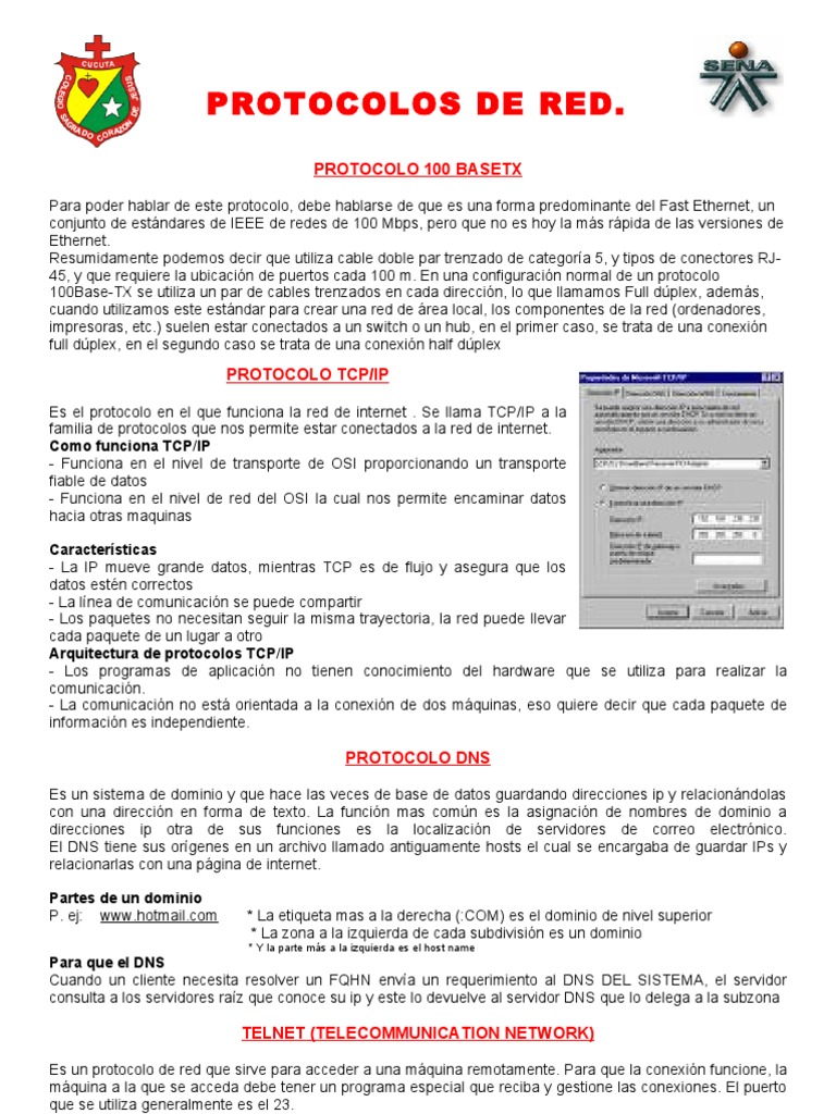 g10 - Protocolos de Red | PDF | Informática