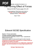 IGCSE Physics 0625 Formula Sheet | PDF