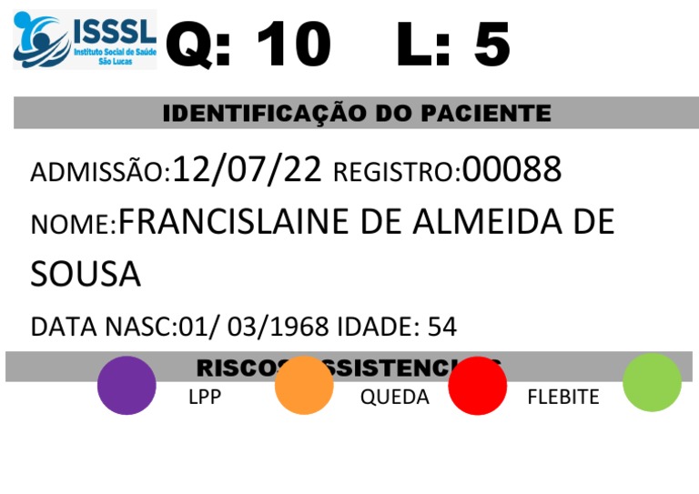 Identificaçao de Leito | PDF