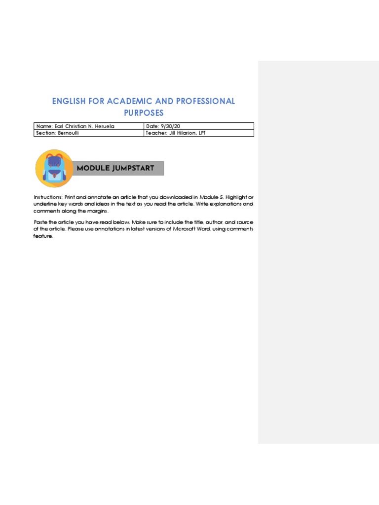 EAPP Worksheet 6 HERUELA | PDF | Communication | Instant Messaging