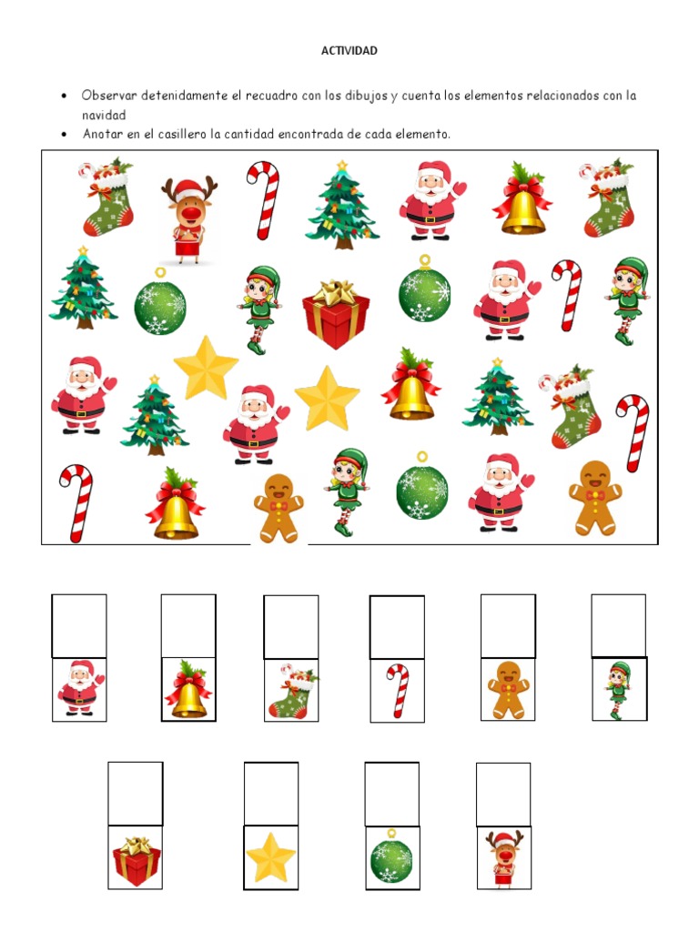 Atención - Concentración Navidad | PDF