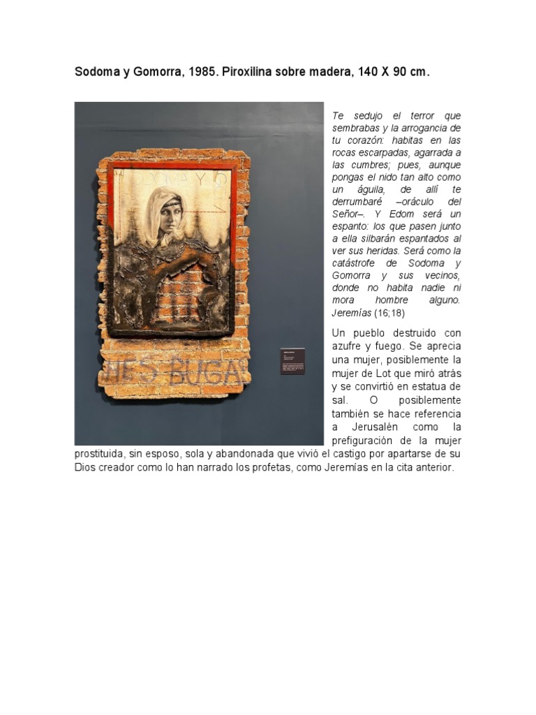 Sodoma y Gomorra... | PDF