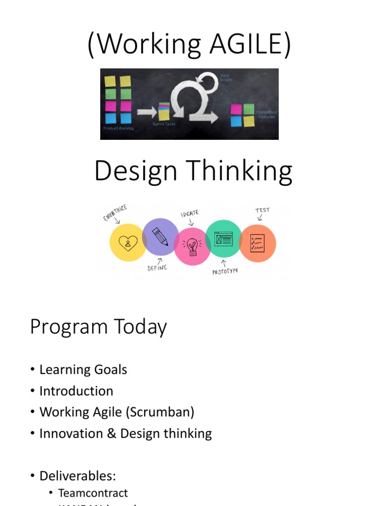 Working Agile PDF | Download Free PDF | Scrum (Software Development ...