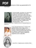 Ang Mga Kasintahan Ni Jose Rizal | PDF