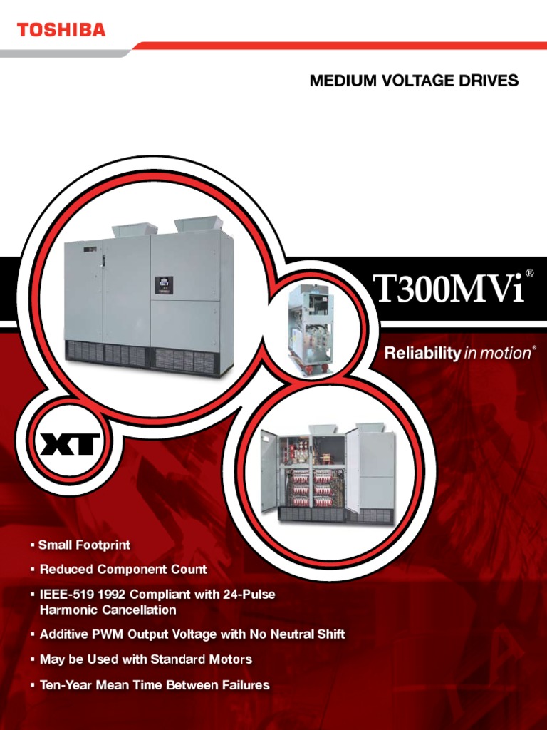 T300MV Medium Voltage Drive Brochure 130 | PDF | Electric Motor | Rectifier