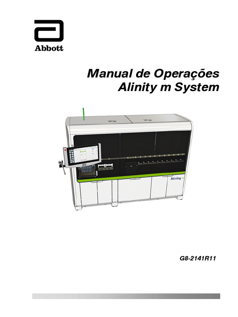 Manual de Operação Alinity | PDF | Segurança de computadores | Segurança