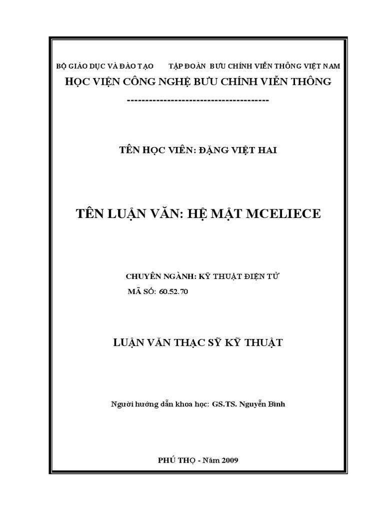 (123doc) - He-Mat-Mceliece | PDF