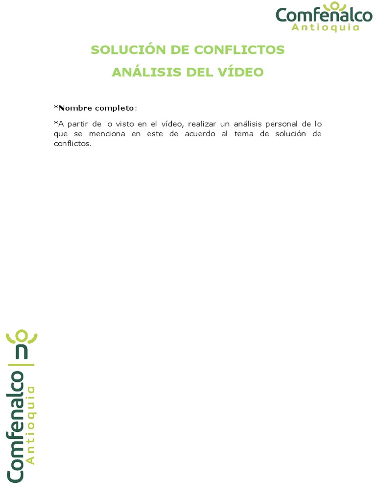 Análisis Del Vídeo Pdf