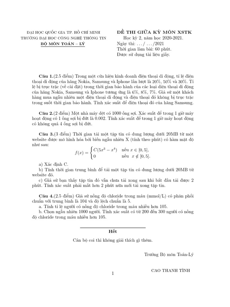 GK HK2 2020-2021 | PDF